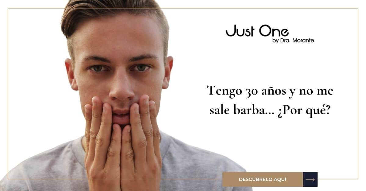 Tengo 30 años y no me sale barba... ¿Por qué?